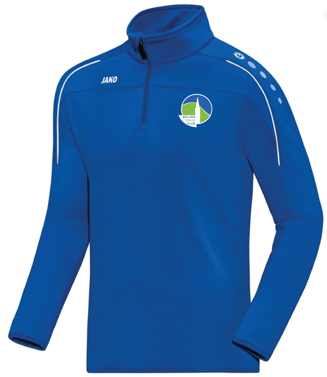 Kids JAKO Ballina Tennis Club Zip Top Classico BTC8650K – Jako Ireland