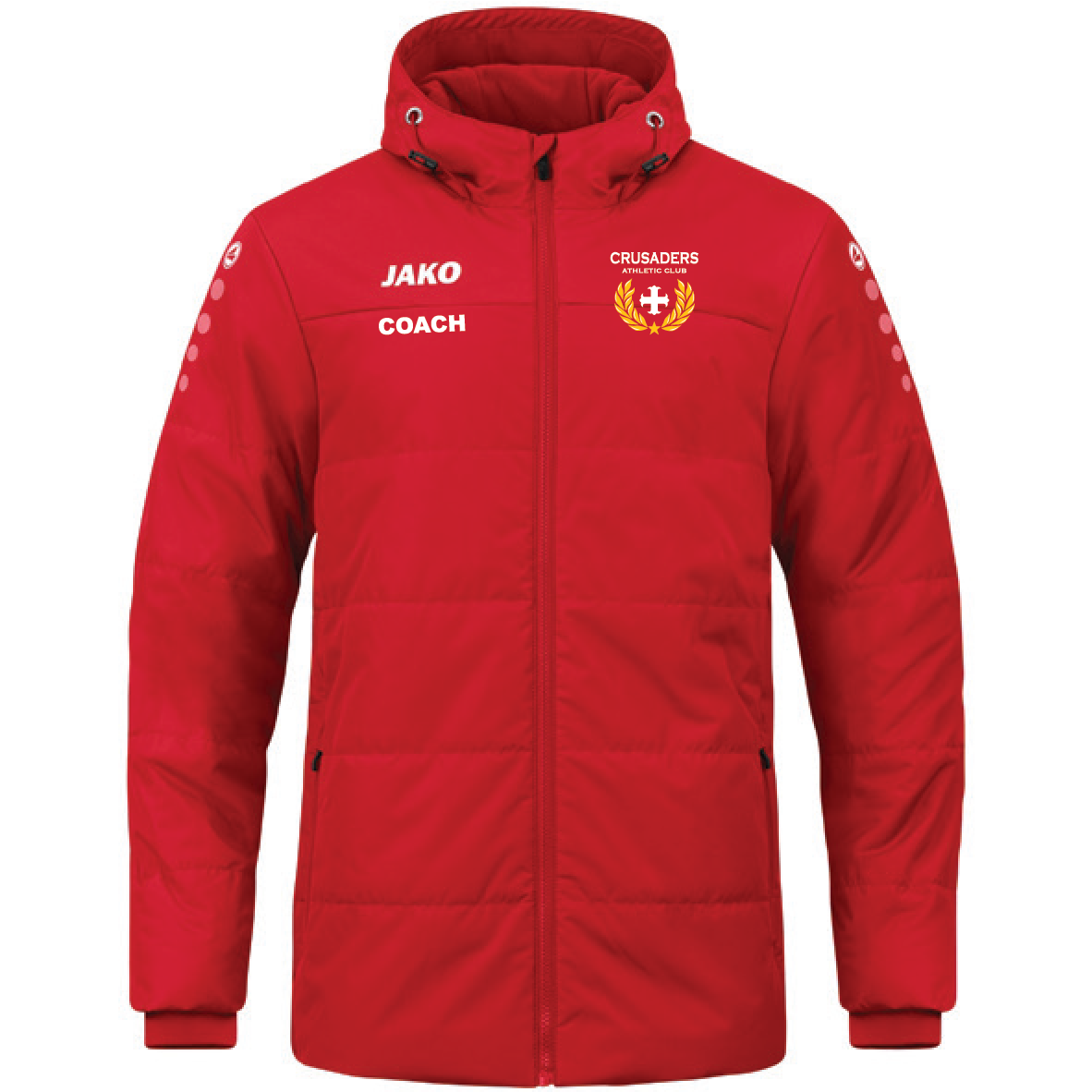 Adult JAKO Crusaders AC Coach jacket Team CAC7103 – Jako Ireland