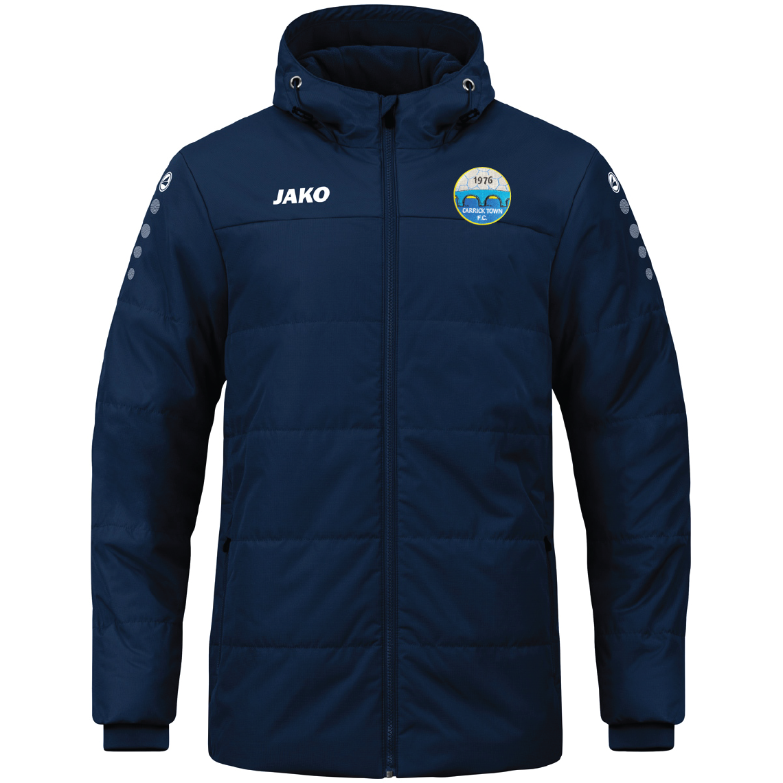 Kids JAKO Carrick Town F.C. Coach jacket Team CTO7103K – Jako Ireland