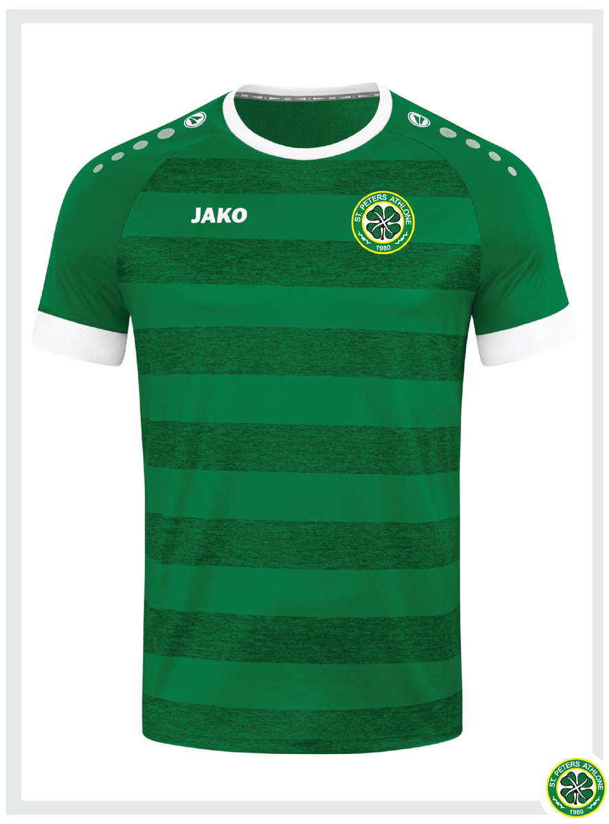 Kids JAKO St Peters Jersey Celtic Melange S/S SP4214K – Jako Ireland