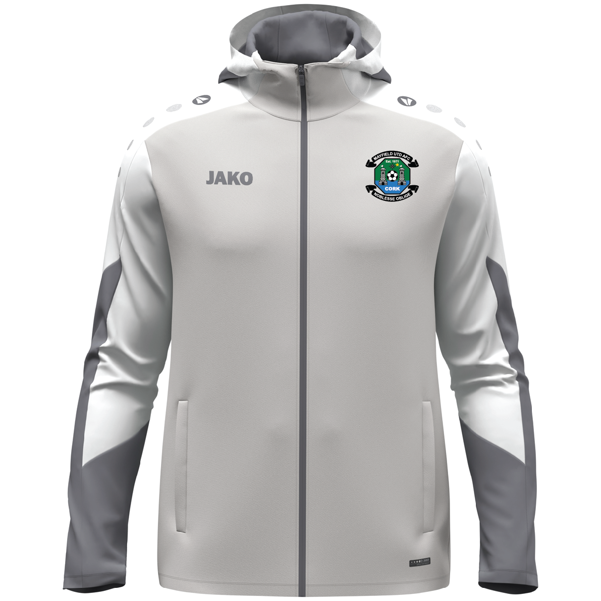 Kids JAKO Mayfield Utd Coach Hooded jacket Dynamic MU6870K – Jako Ireland