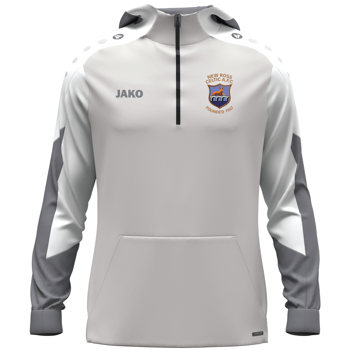 Kids JAKO New Ross Celtic AFC Zip hoodie Dynamic NR6770K – Jako Ireland