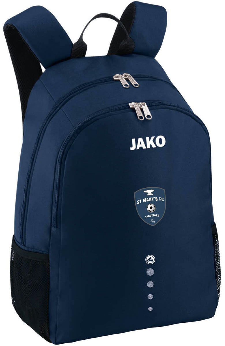 St Mary's Sandyford JAKO Backpack SM1850 – Jako Ireland